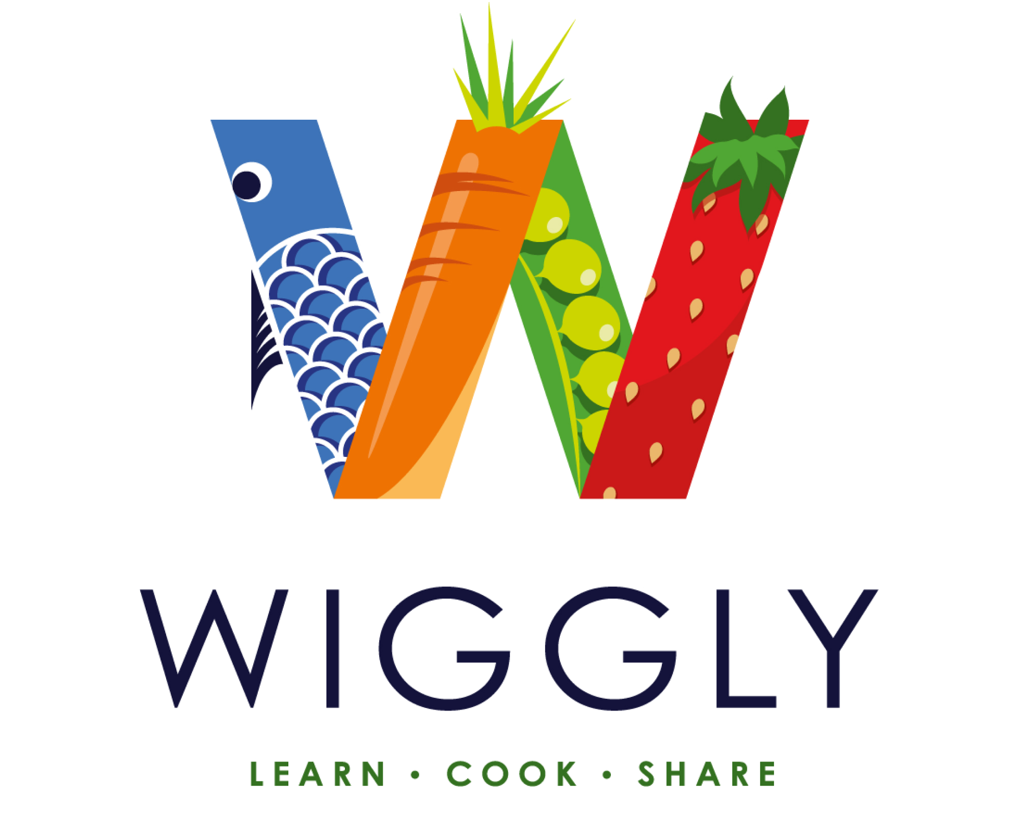 Wiggly. Learn. Cook. Share.