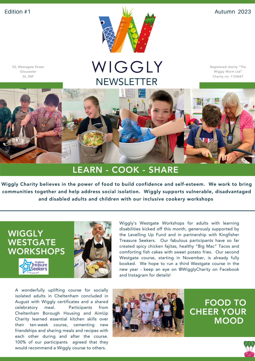Wiggly. Learn. Cook. Share.